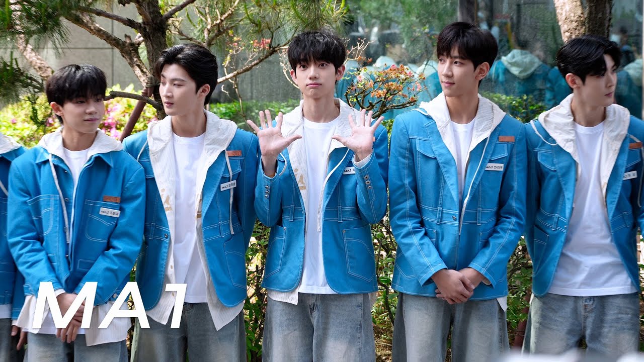 메이크 메이트 원 MA1 KBS 뮤직뱅크 출근 4K / 240510 - YouTube