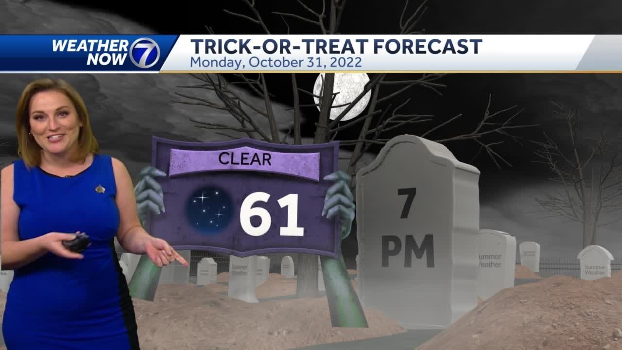 Monday, October 31 afternoon weather forecast - YouTube