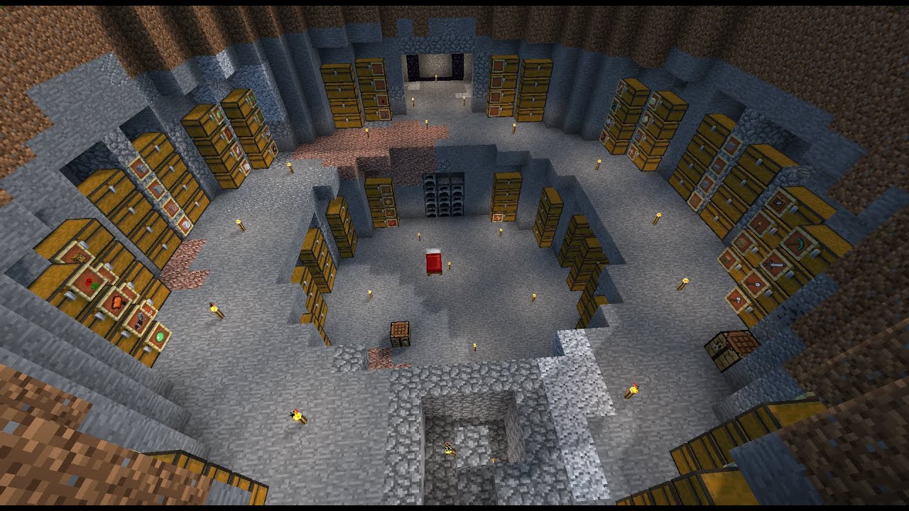 Hice una Pre SALA de COFRES! | Minecraft 1.8 Survival #6 - YouTube