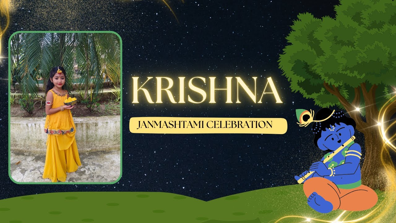 Krishna Janmashtami Celebration 2025 | School Function | Radha Krishna - YouTube