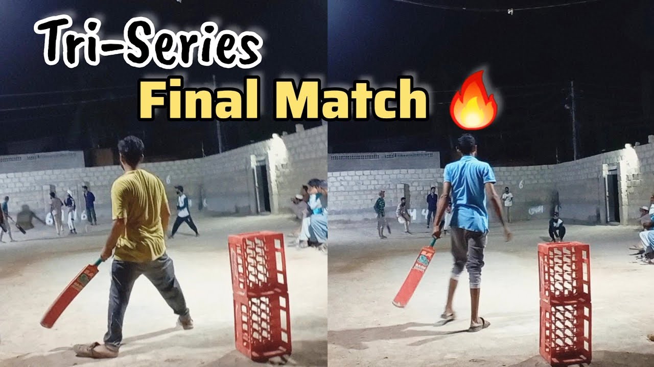 Tri-Series | FINAL MATCH | 🔥 ASGHAR Vs HASEEB SIXER'S 💯 - YouTube