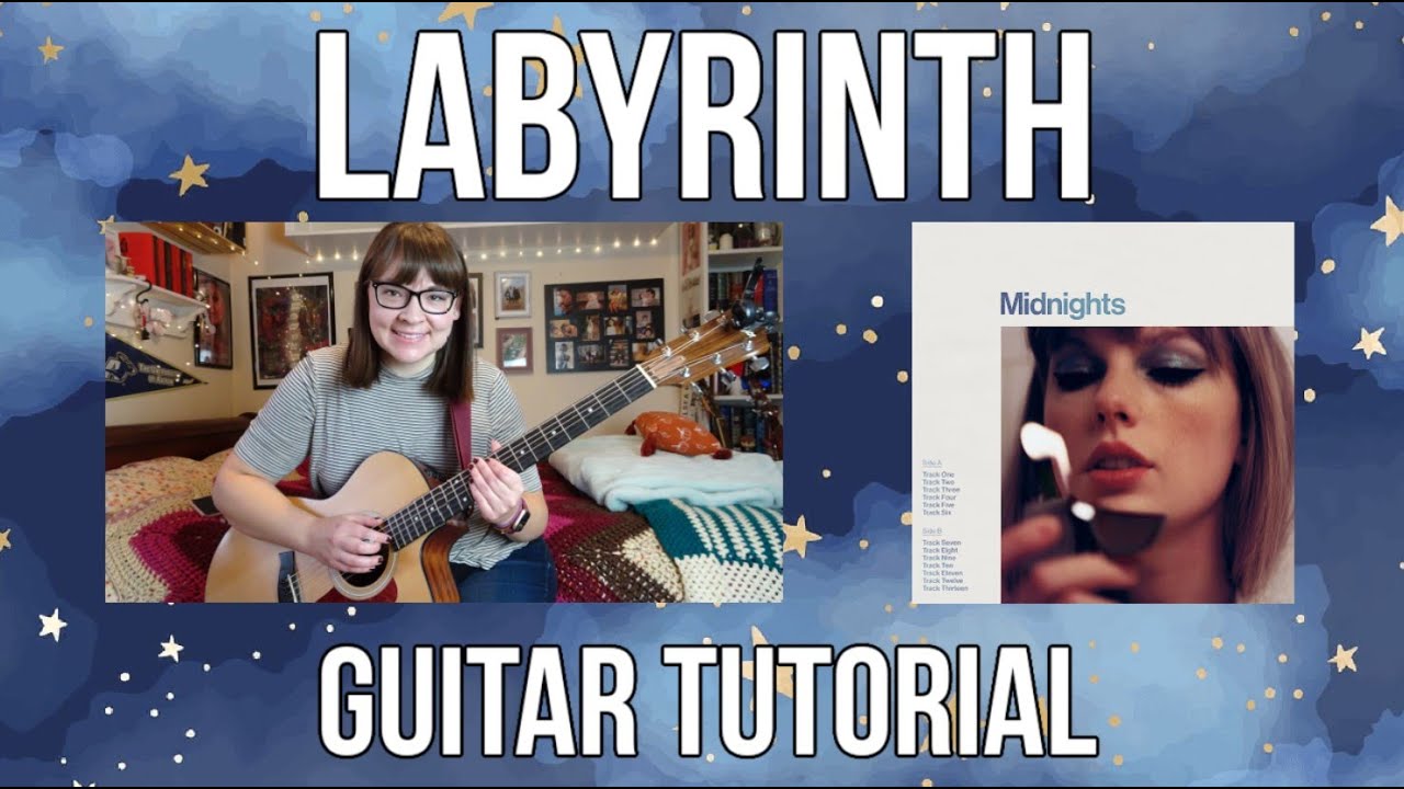 Labyrinth - Taylor Swift // Guitar Tutorial {BEGINNER FRIENDLY} - YouTube