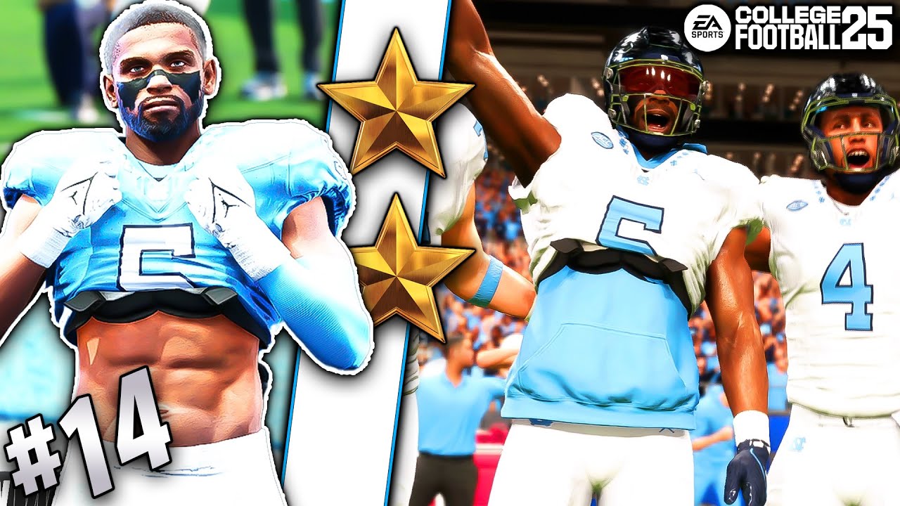 NCAA 25 Road to Glory UNDERDOG Running Back has EPIC run - YouTube