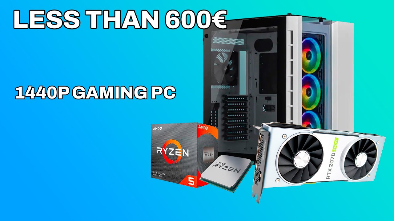 1440p gaming for just 600€? -Gaming PC build with used parts for 600 ...