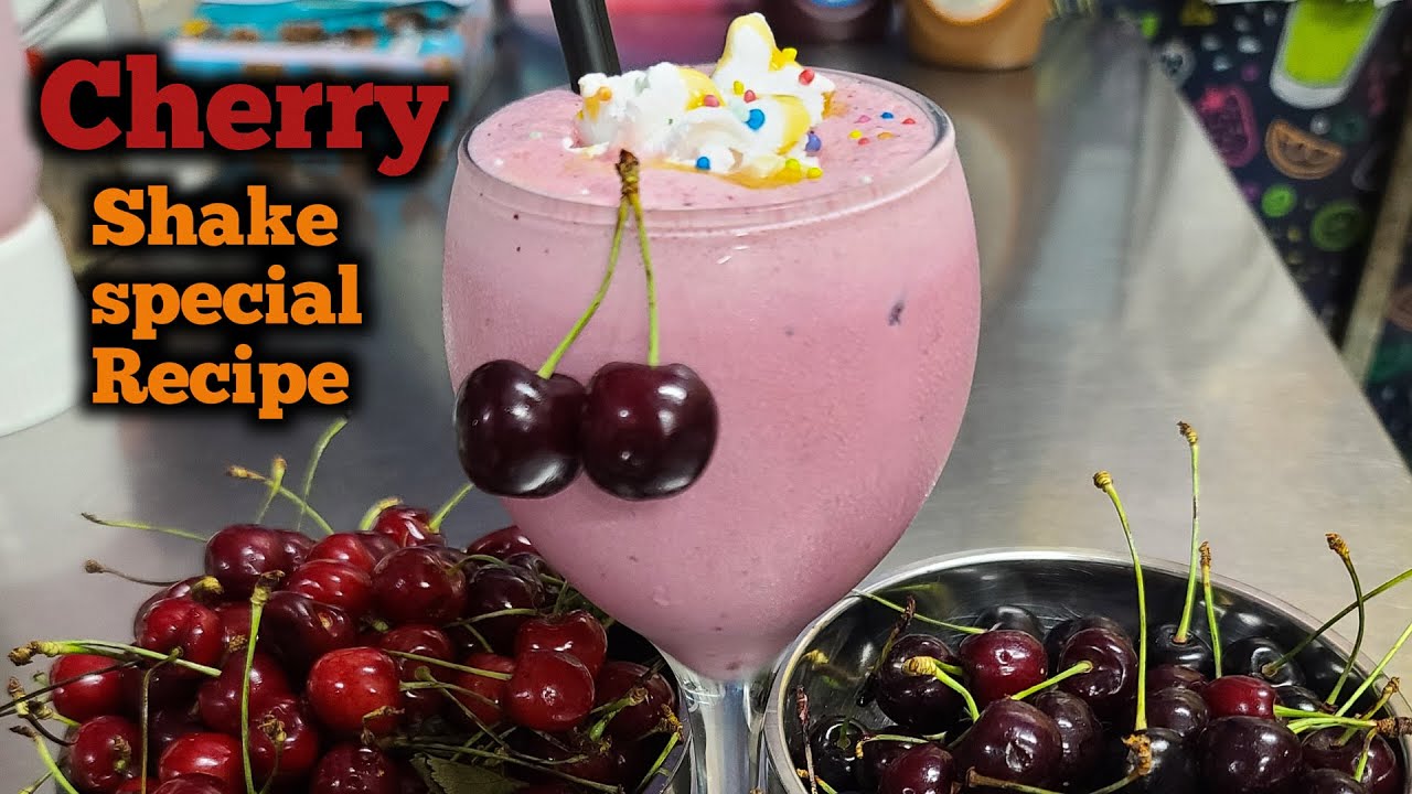 Cherry Shake: The Perfect Recipe for a Refreshing Summer Treat! - YouTube