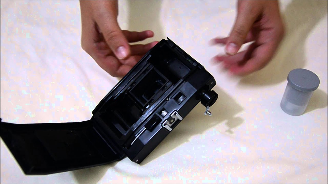 Loading 35mm film in a Cosmic symbol - Lomo Camera - YouTube