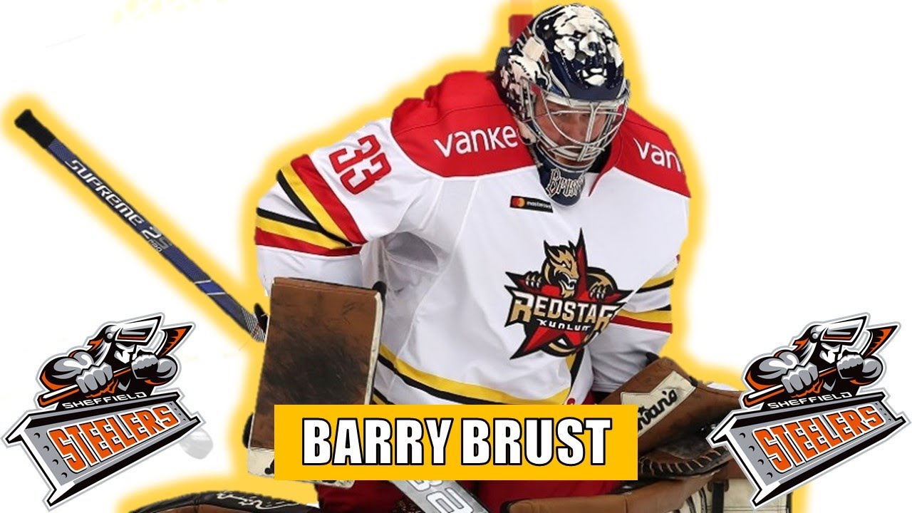 Sheffield Steelers Sign Barry Brust - YouTube