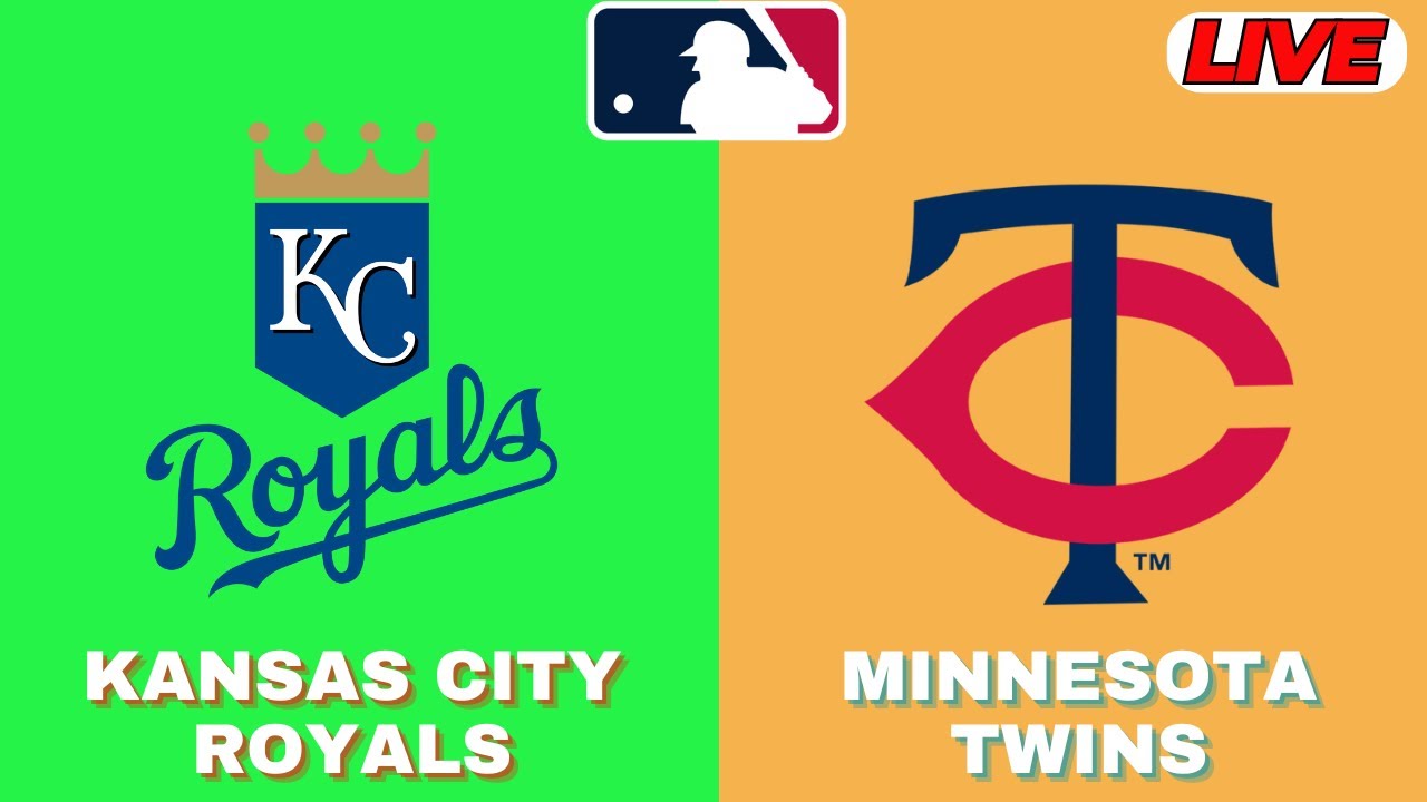 Kansas City Royals Vs Minnesota Twins | MLB 2025 | MLB Live Baseball ...