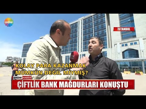 Çiftlik Bank mağdurları konuştu