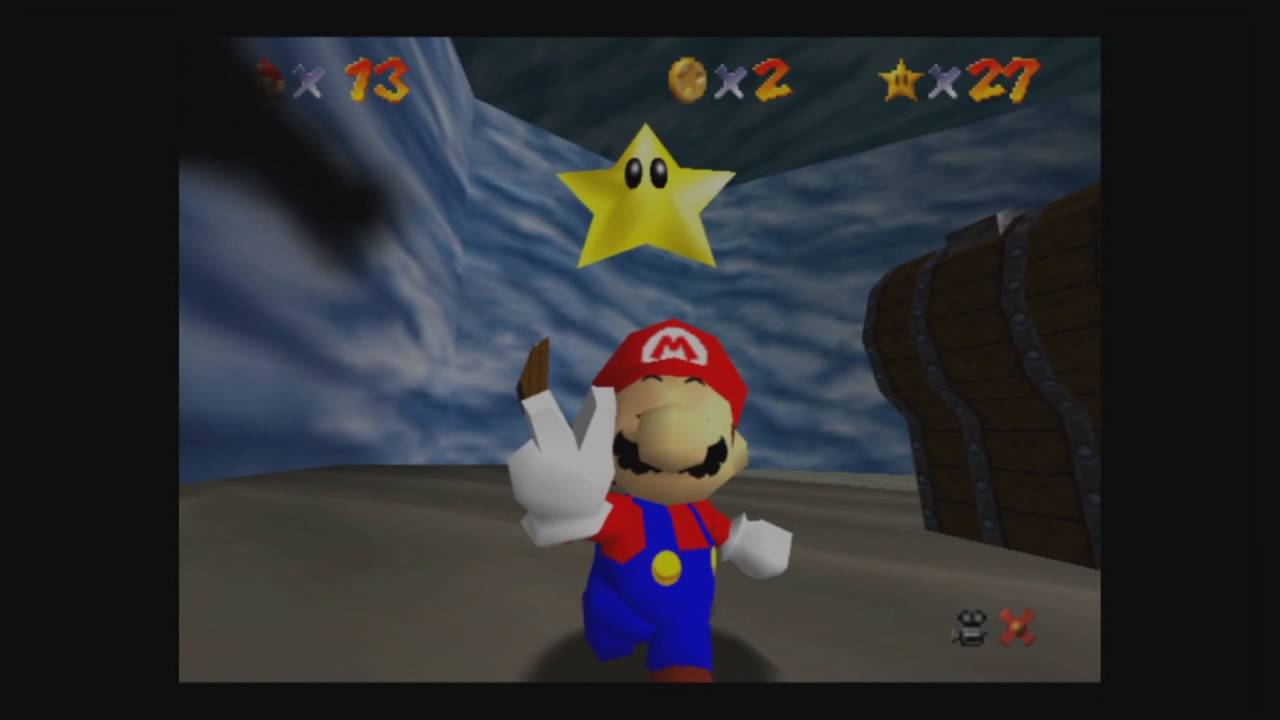Super Mario 64 walkthrough part 4_Jolly Roger Bay - YouTube