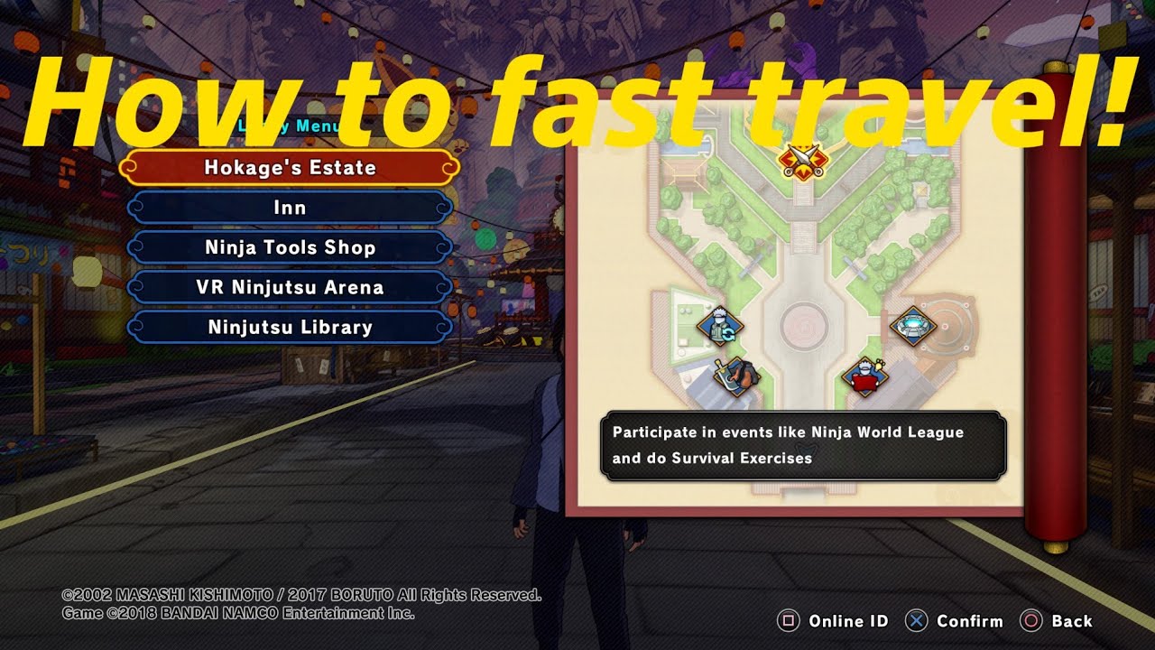 This New Feature is Amazing! How to Fast Travel in Naruto to Boruto ...