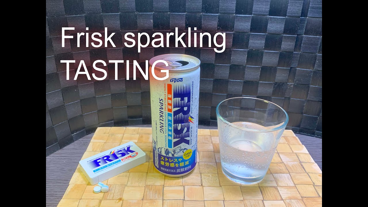 frisk sparkling tasting... it's a truly unique sensation - YouTube