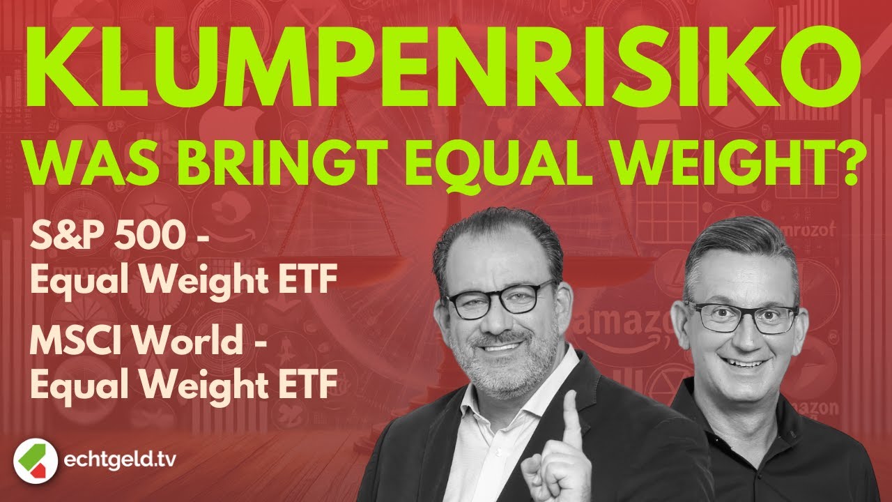 Equal Weight vs. Kapitalisierungsgewichtet: Welcher Index bringt mehr ...