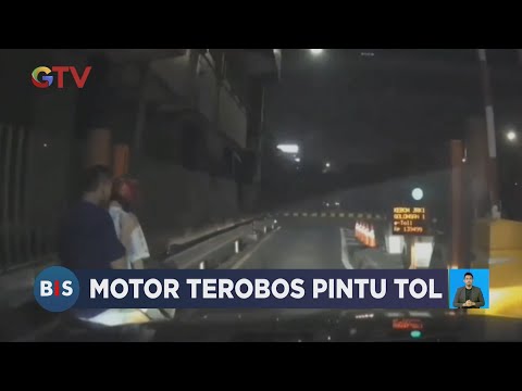 Pengendara Motor Nekat Masuk Tol, Pengemudi Mobil Apes Bayar Tol Dua Kali - BIS 01/09
