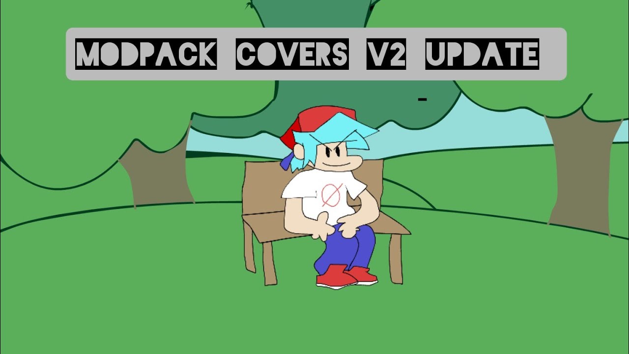 fnf modpack covers v2 zip Android gama baja - YouTube