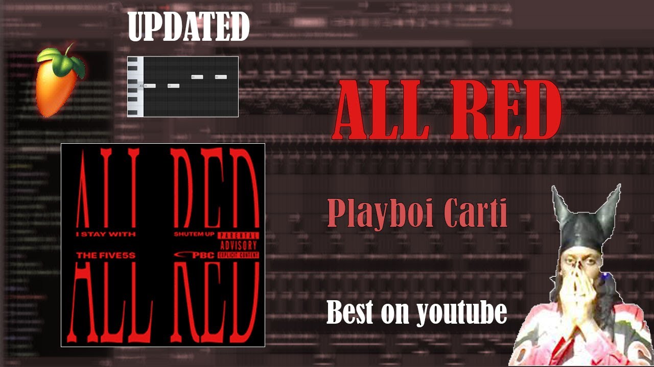 [UPDATED] How "All Red" by Playboi Carti was made [99% Accurate] - YouTube