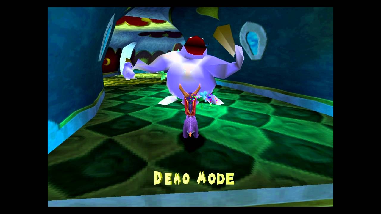 Spyro the Dragon - Demo Mode - Wizard Peak - YouTube