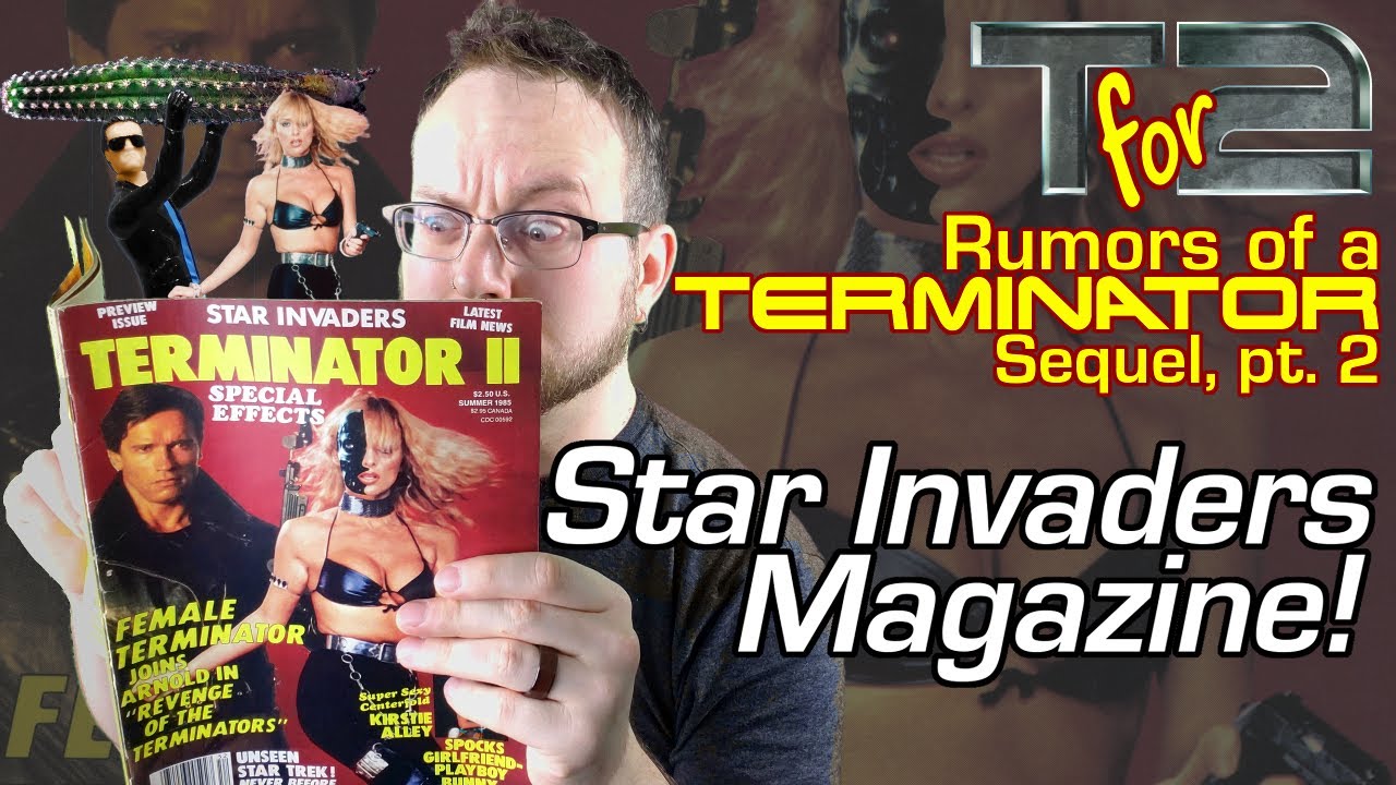 Rumors of a Terminator Sequel, pt 2: Star Invaders Magazine! - YouTube