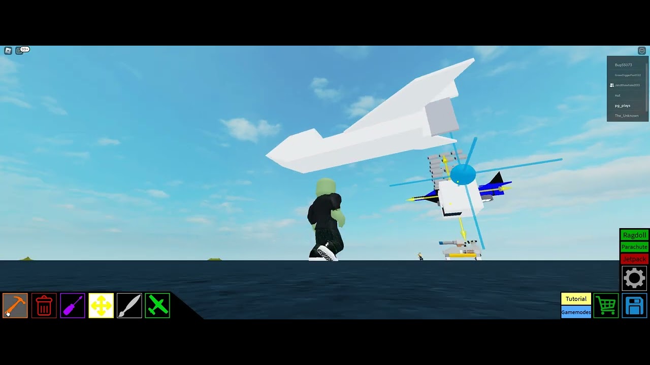 How To Make A Hover Board In Plane Crazy - YouTube