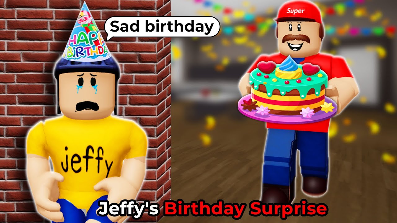 SML ROBLOX: Jeffy's Birthday Surprise ! ROBLOX Brookhaven 🏡RP - Funny ...