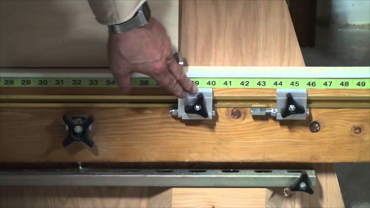 T track, Swap Stops™ and Micro Adjusters From A2 Equipment Inc. - YouTube