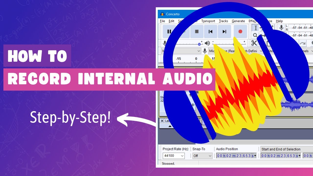 How To Record Your Computer's Internal Audio - YouTube