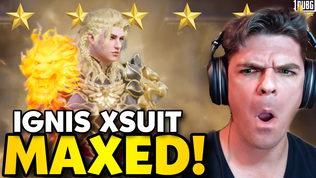 MAXED Ignis Xsuit Crate Opening (too easy!) PUBG Mobile - YouTube