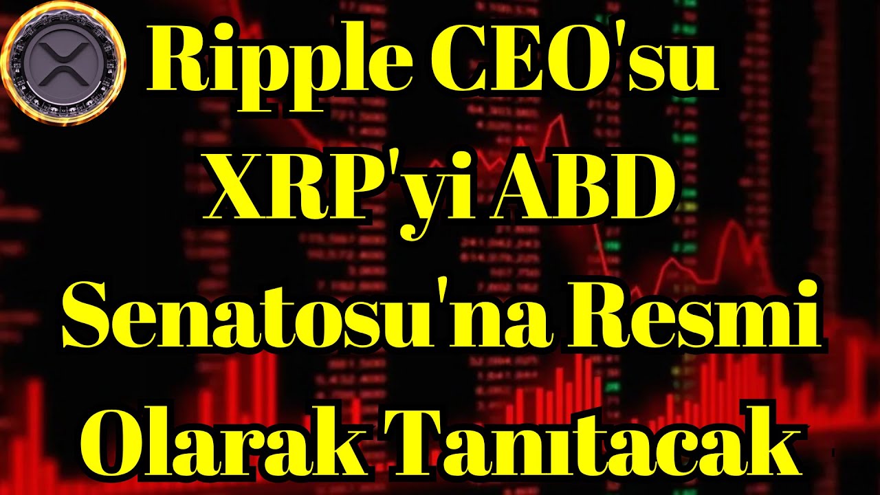 Kripto Sesli Haber | Ripple CEO'su XRP'yi ABD Senatosu'na Resmi Olarak Tanıtacak - YouTube