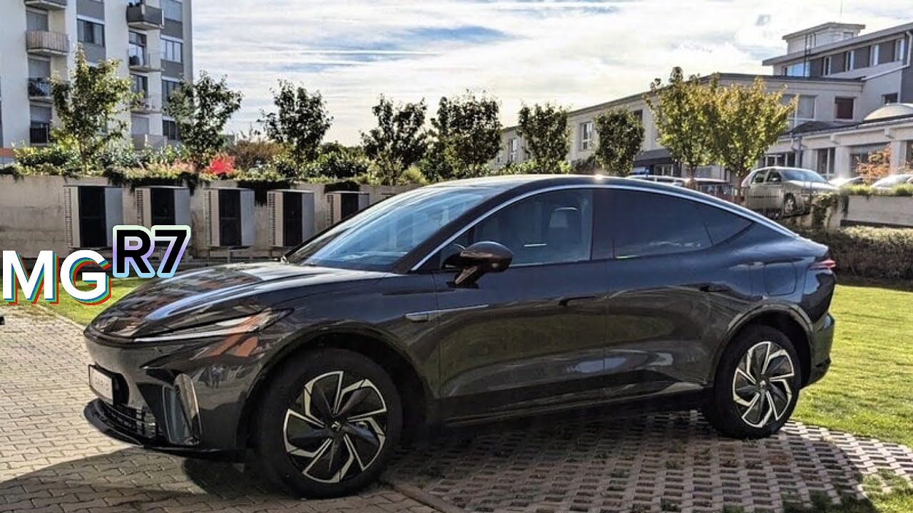 MG R7 Un SUV-coupé eléctrico con un arsenal tecnológico - YouTube