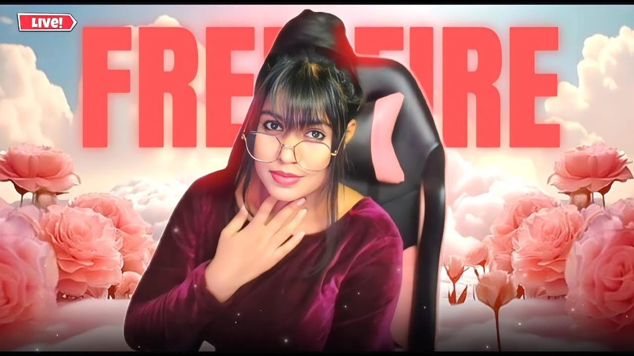 FREEFIRE MOBILE GAMEPLAY LIVE WITH DOLL🔥 ️ Free fire live! #ff # ...