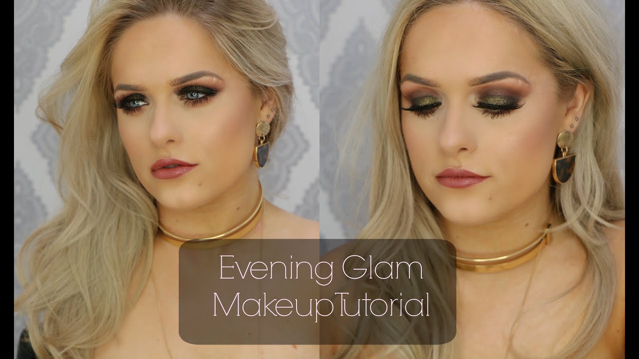 Evening Glam Makeup Tutorial | Jordan Bone - YouTube
