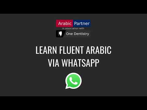 LEARN FLUENT ARABIC VIA WHATSAPP - D1 Arabic Partner