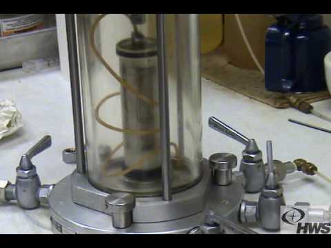 Triaxial Compression Test 02 - YouTube