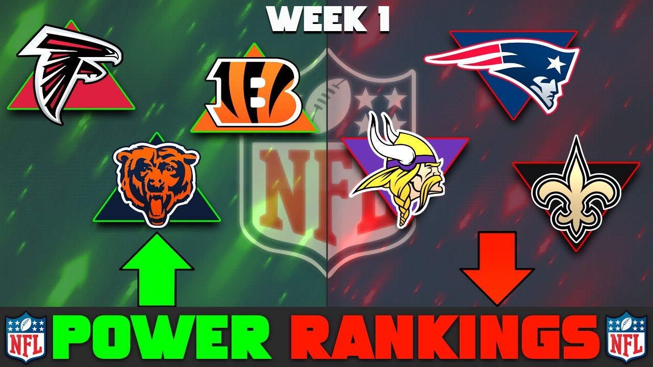 NFL Week 1 Power Rankings - YouTube