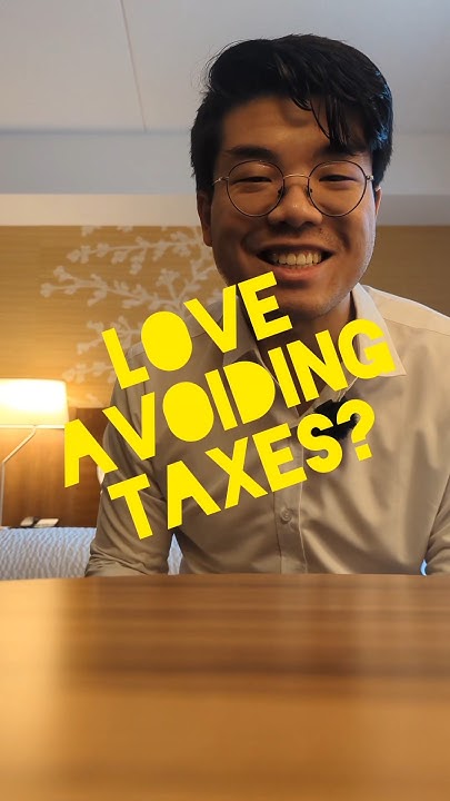 Love avoiding Taxes? - YouTube