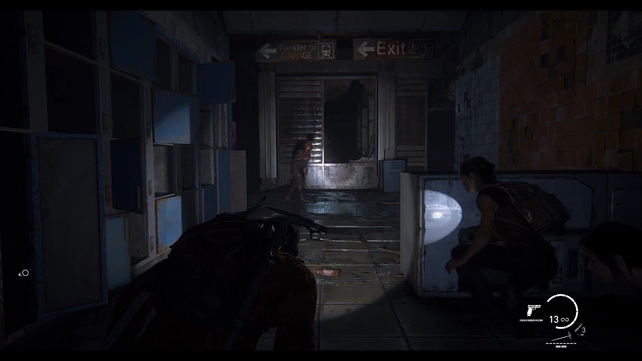 The Last of Us Part I- Stealth: Escaping the Subway area - YouTube
