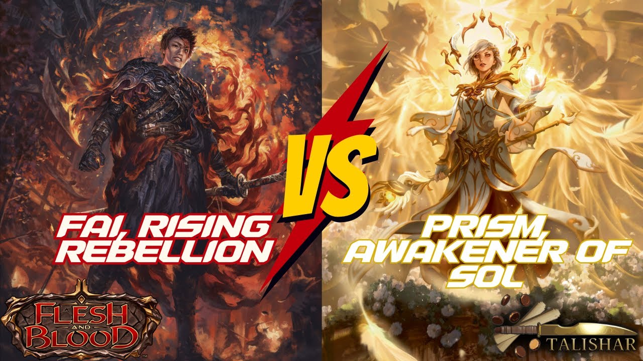 Daily FaB #100 | Fai vs. Prism | Flesh and Blood | Bright Lights - YouTube