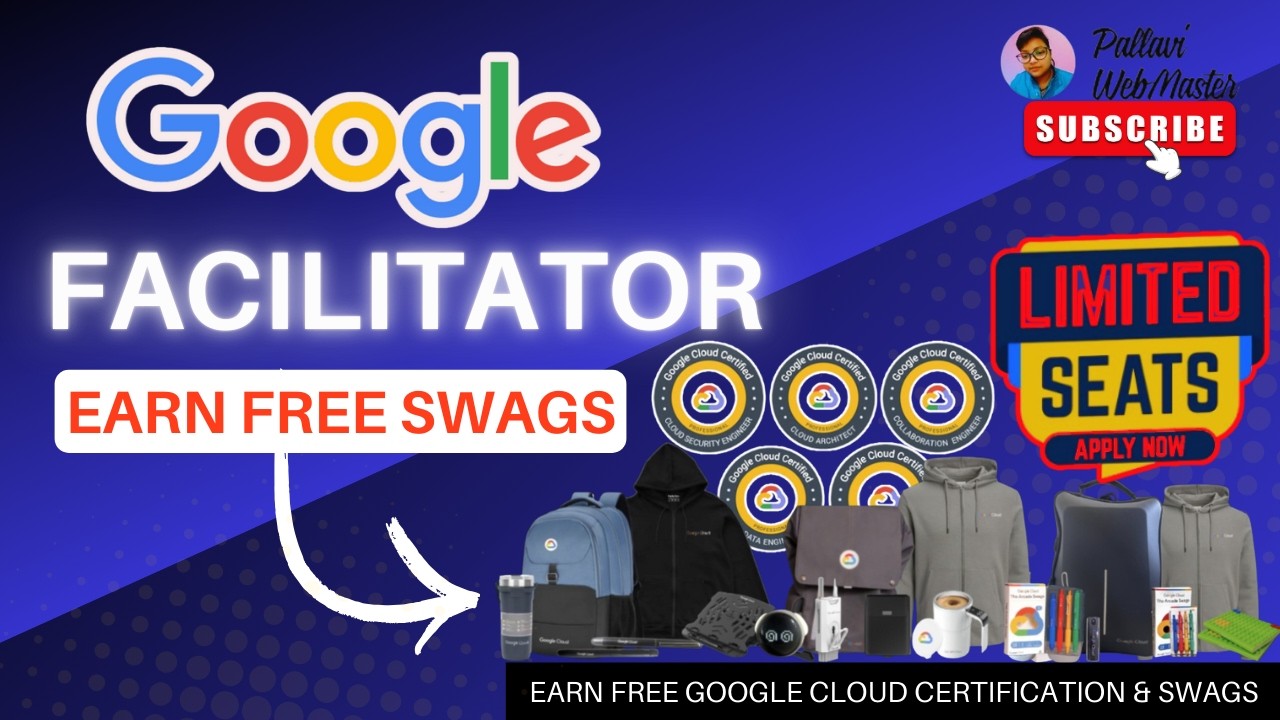 Google Cloud Arcade Facilitator 2025 | Free Swags & Certification ...