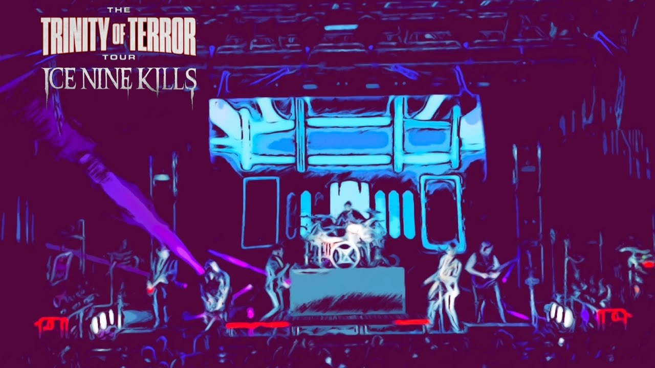 Ice Nine Kills - Wurst Vacation [LIVE] Trinity of Terror Tour | The ...