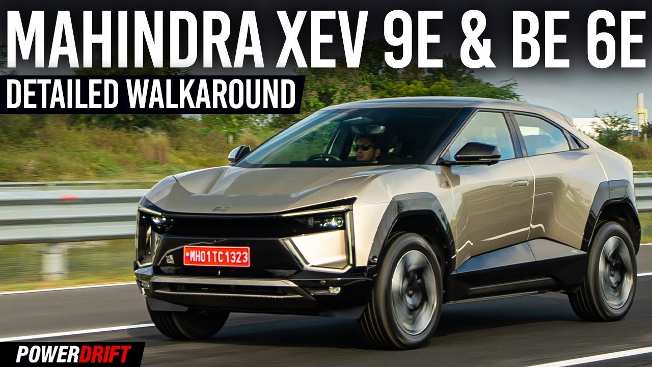 Mahindra BE 6e & XEV 9e Walkaround | Electric SUVs In-Depth Review ...