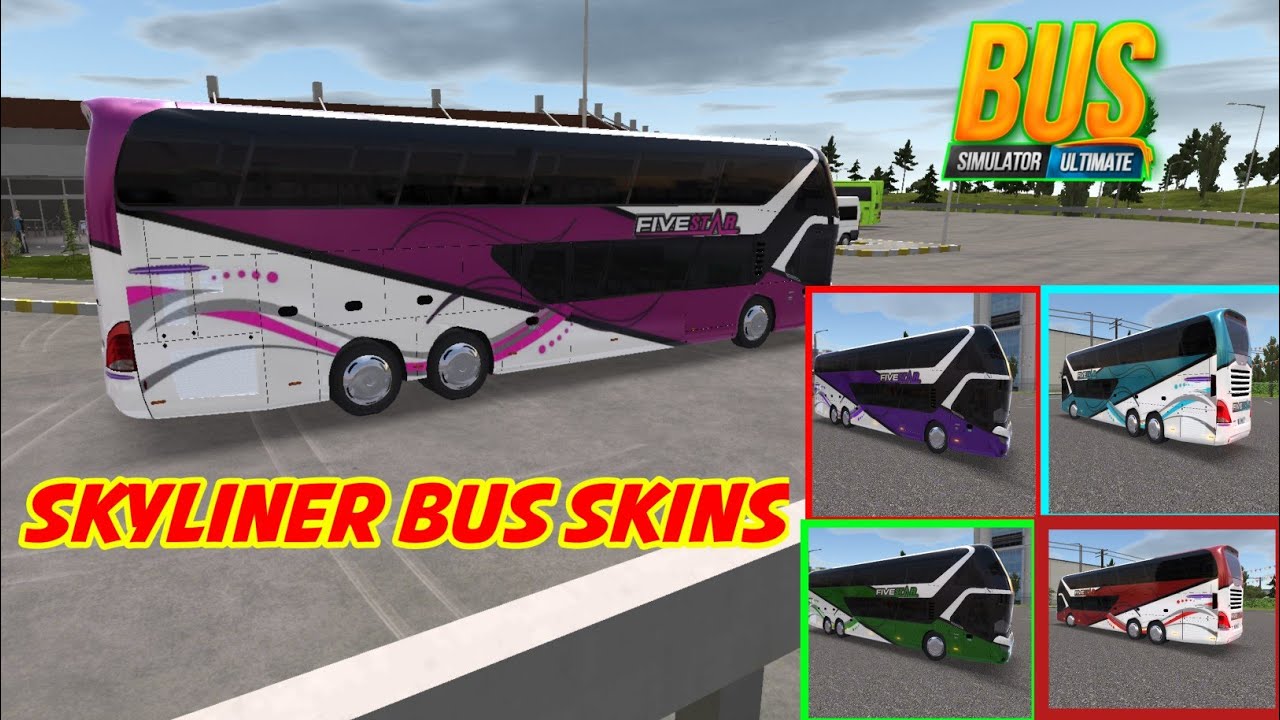Skyliner 2020 Bus Skins | Bus Simulator Ultimate Skins | Skyliner ...