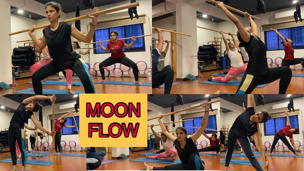 MOON FLOW VARIATIONS ALONG WITH STICK - YouTube