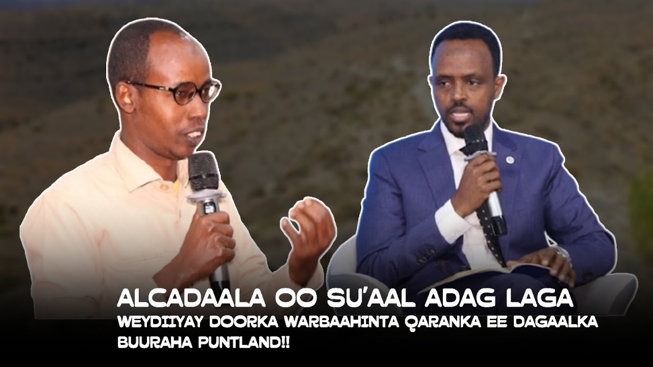 “Aljazeera iyo CNN ma noqonkarno, tabartaasna ma lihin”.Wasiir Alcadaala oo su’aal adag laga ...