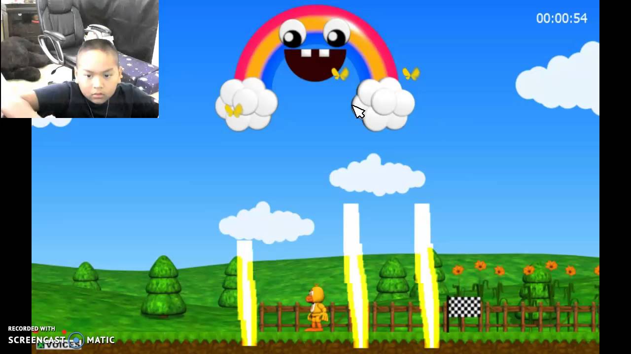 fnaf world clip of getting mr chipper l how i got mr chipper - YouTube