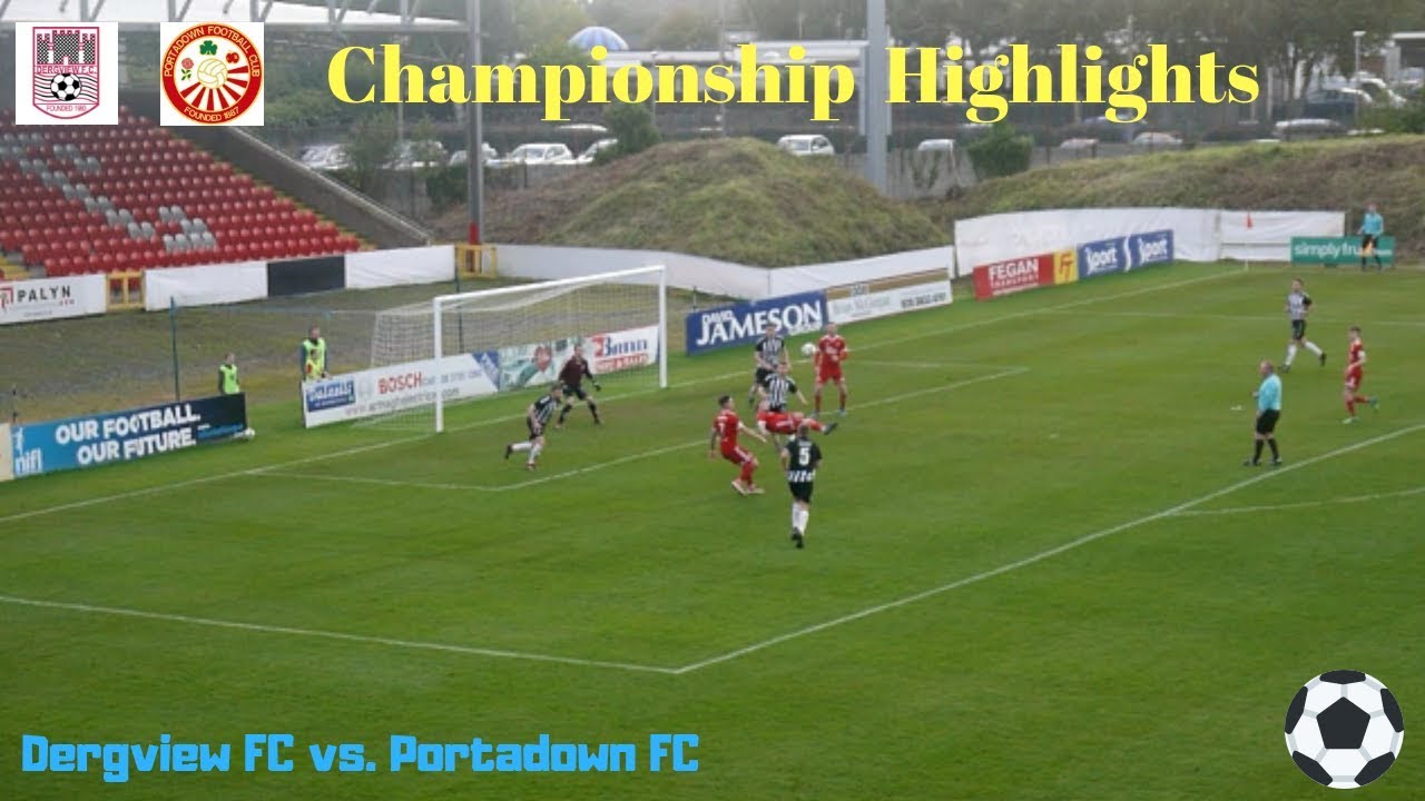Portadown FC vs. Dergview FC - Match Highlights - YouTube