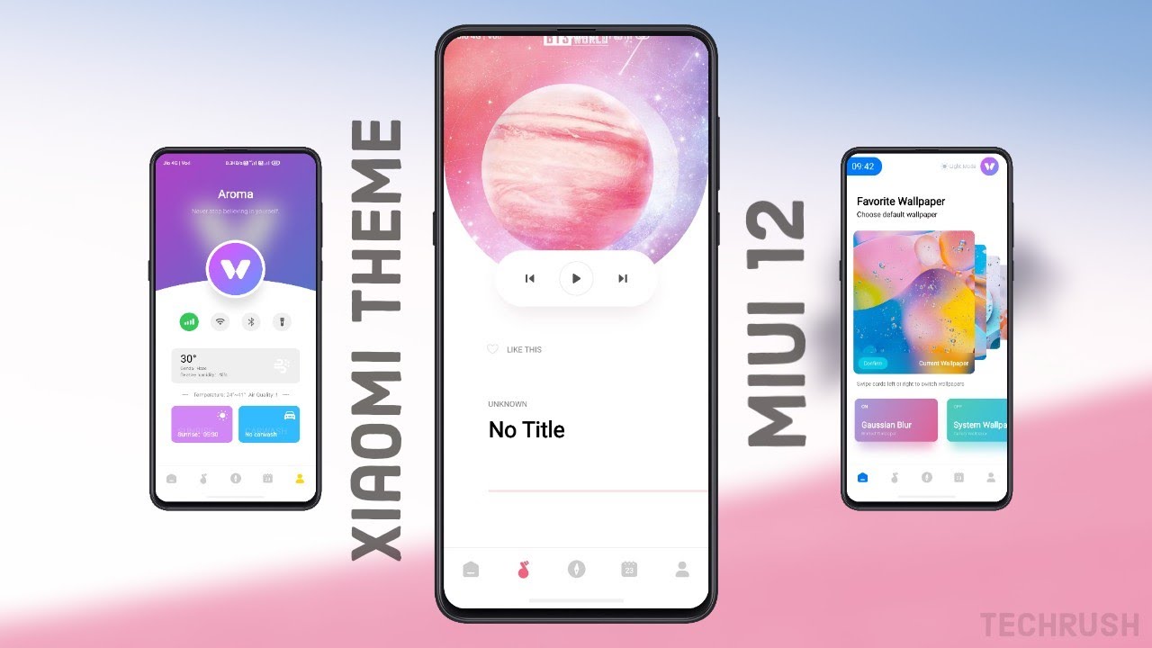 Finally MiUi 12 Styles New Xiaomi Theme Available For All Redmi Phones ...