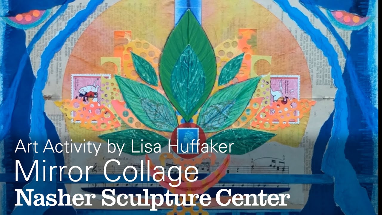 Mirror Collages: Art Activity by Lisa Huffaker - YouTube