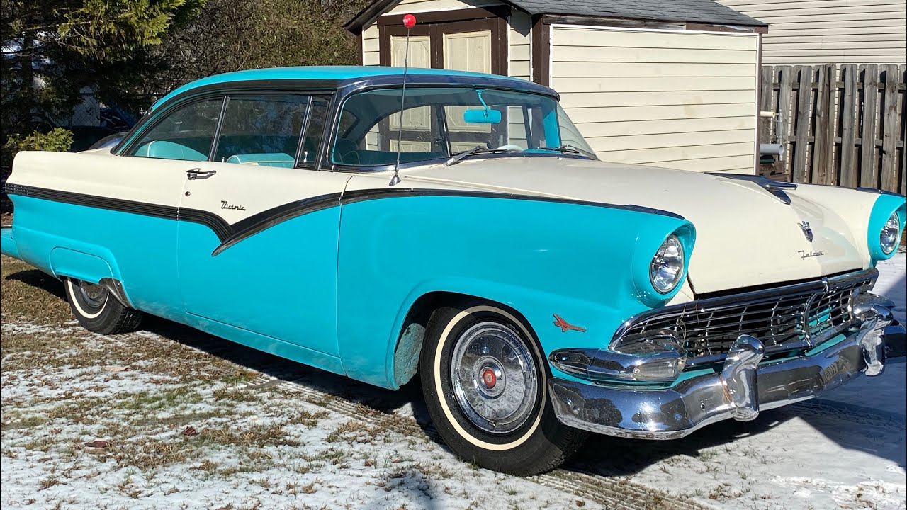 Cruising Pigeon Forge in a ‘56 Ford - YouTube
