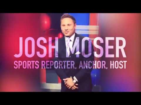 Josh Moser Sports Reporter, Anchor and Host Reel - YouTube