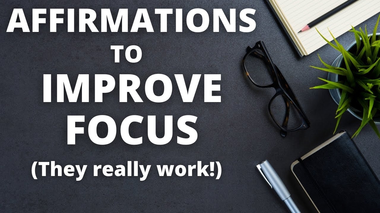 Powerful Affirmations for Discipline, Focus, and Productivity | Focus ...